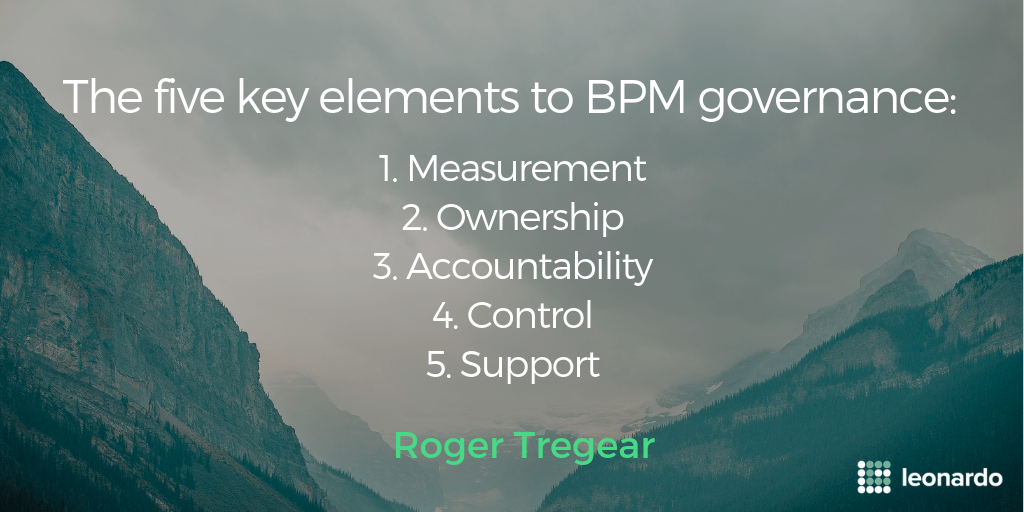 5 Key Elements to BPM Governance