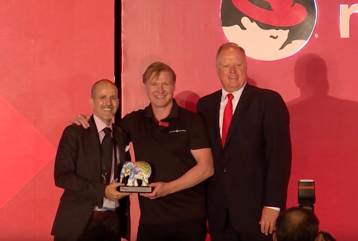 Leonardo wins Red Hat APAC 2018 Most Creative Partner Award
